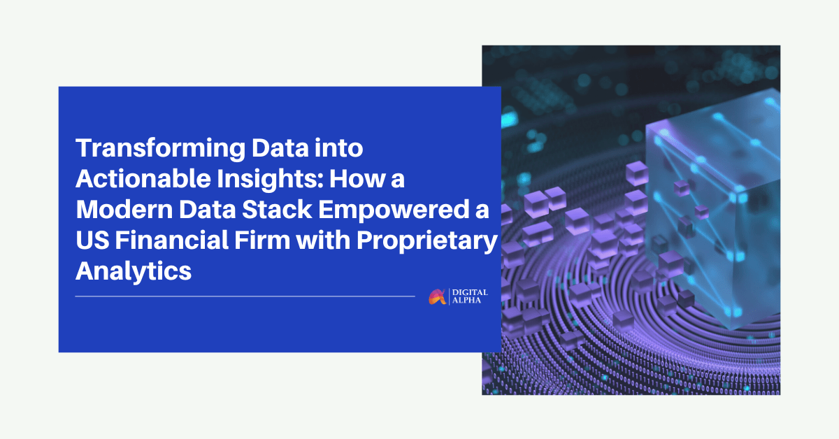 Transforming Data into Actionable Insights: How a Modern Data Platform ...